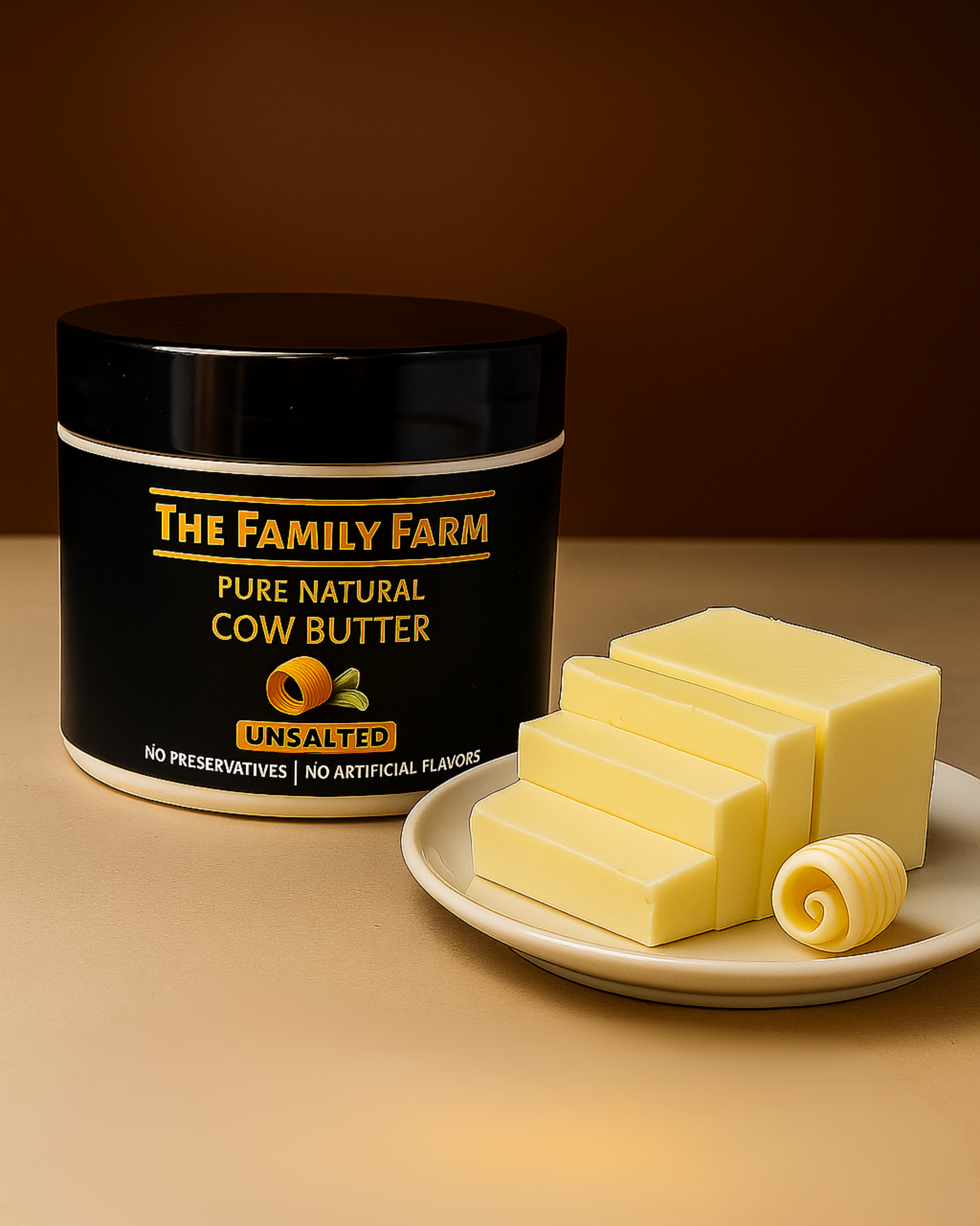 Cow butter – The Family farm